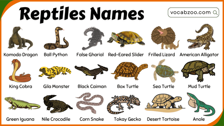 20 Different Types of Lizards in the Reptile Family with Pictures