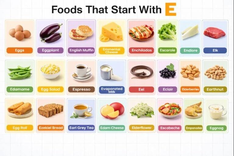 80+ Names of Foods That Start with B In English with Pictures