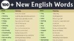 100+ New English Words with Meanings and PDF - Vocabzoo
