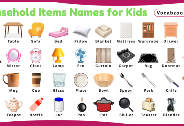 30 Common Types of Tableware Names and Pictures